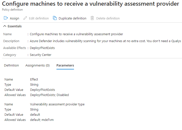 MDFC VM Vulnerability Scanner Policy Issues · Issue #1439 · Azure/Enterprise-Scale · GitHub