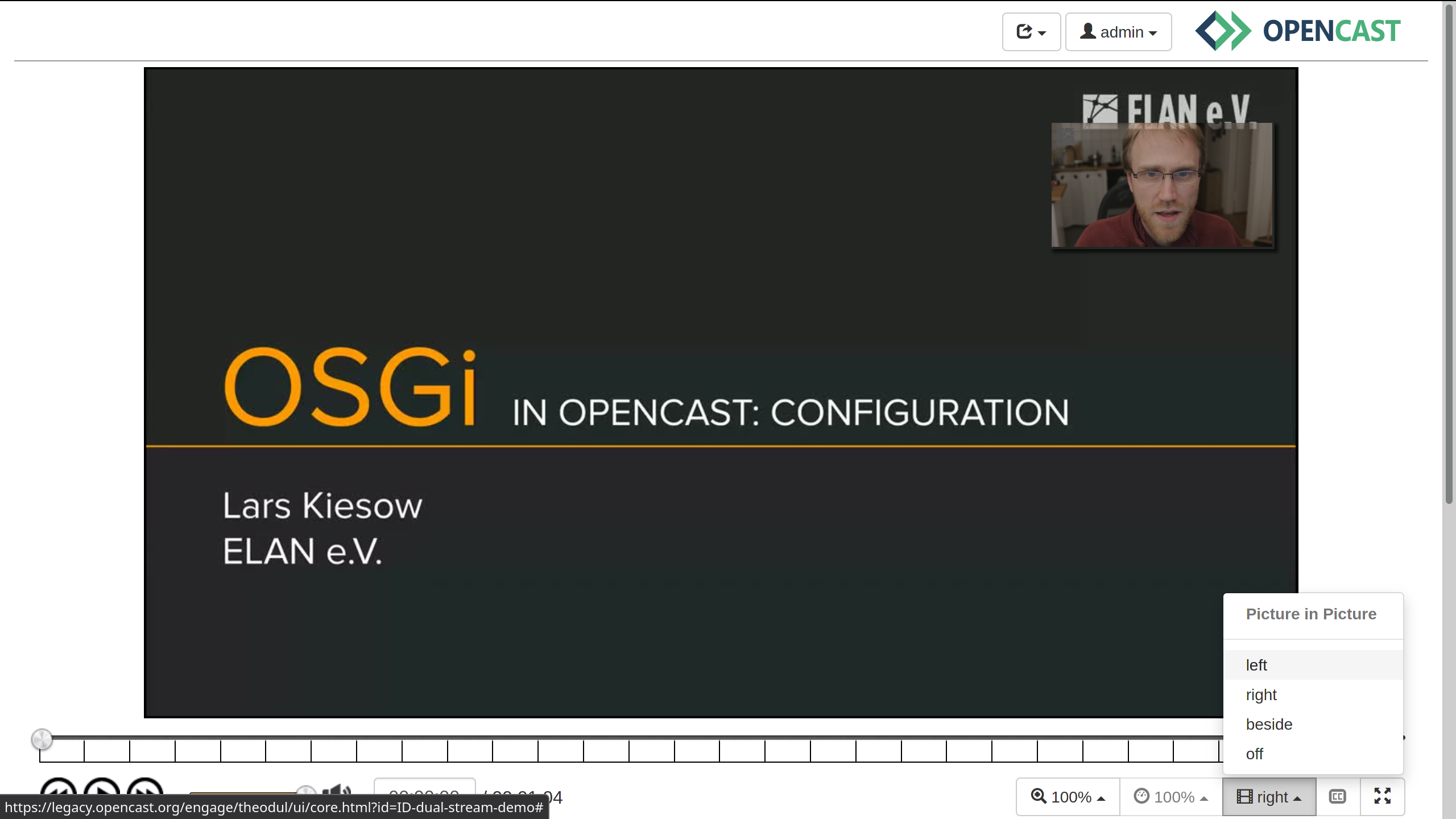 Movable and resizeable video overlay · Issue #2105 · opencast/opencast · GitHub