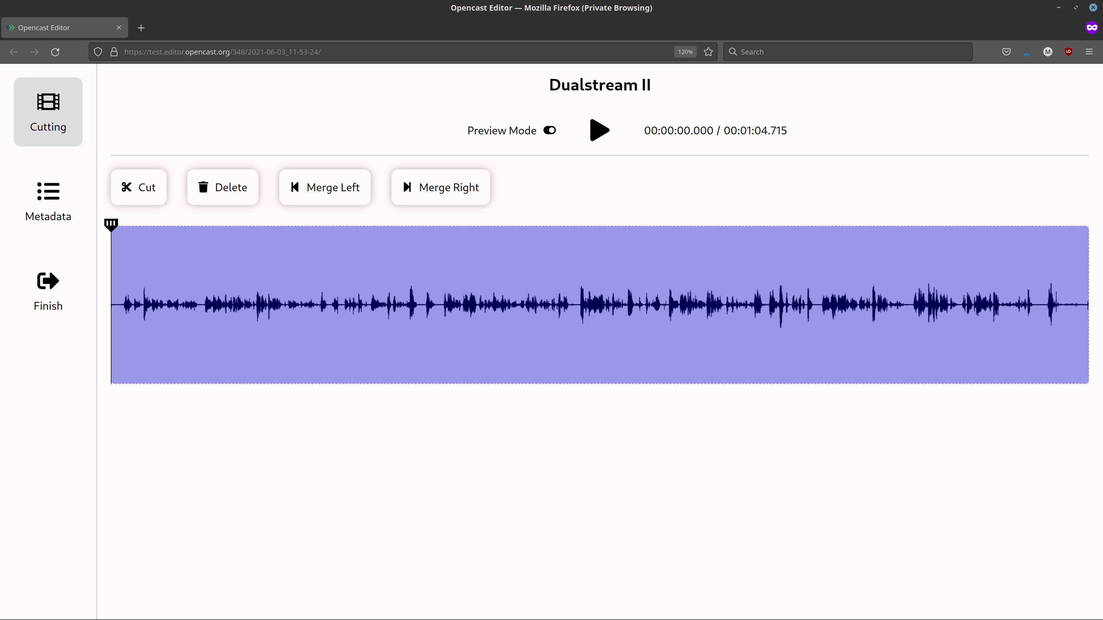 Editor Fails To Load Video · Issue 405 · Opencast Opencast Editor · Github