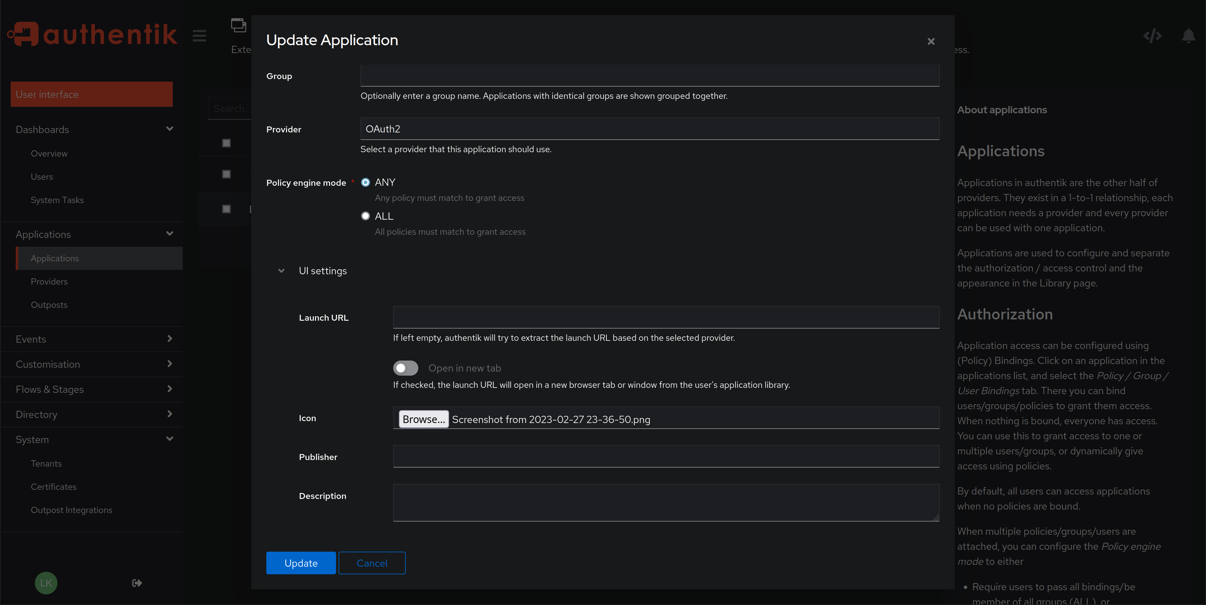 Application image upload sometimes not working · Issue #4816 · goauthentik/authentik · GitHub