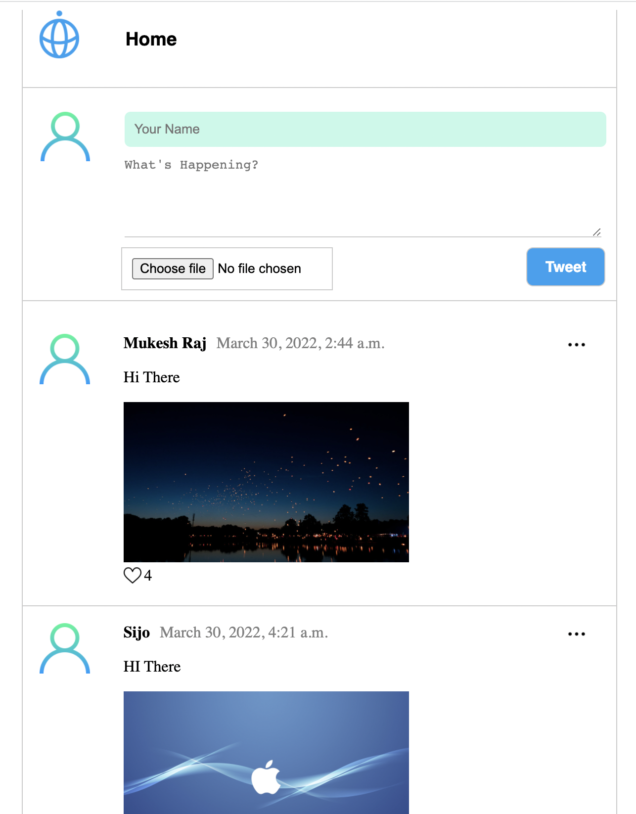 GitHub - Brandon-Blount/twitter-clone
