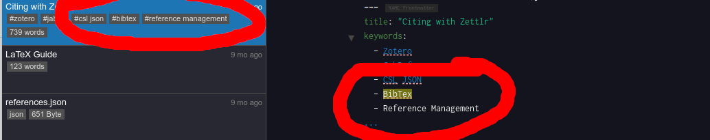 autocomplete for keywords in YAML frontmatter · Issue #4070 · Zettlr/Zettlr · GitHub