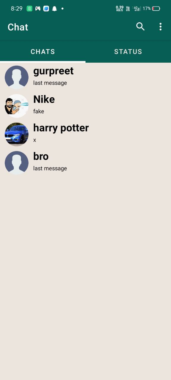 GitHub - Hxt5gh/WhatsAppClone: Android Project