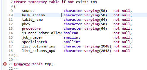 Сборщик подчеркивает truncate как ошибочный · Issue #21 · pgcodekeeper/pgcodekeeper · GitHub