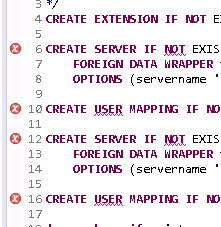 Поддержка FDW · Issue #22 · pgcodekeeper/pgcodekeeper · GitHub