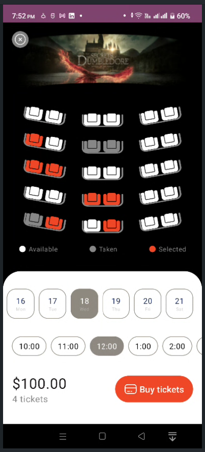 GitHub - mahmmedn19/Cinema-Tickets: Movie Ticket Booking Prototype with Jetpack Compose