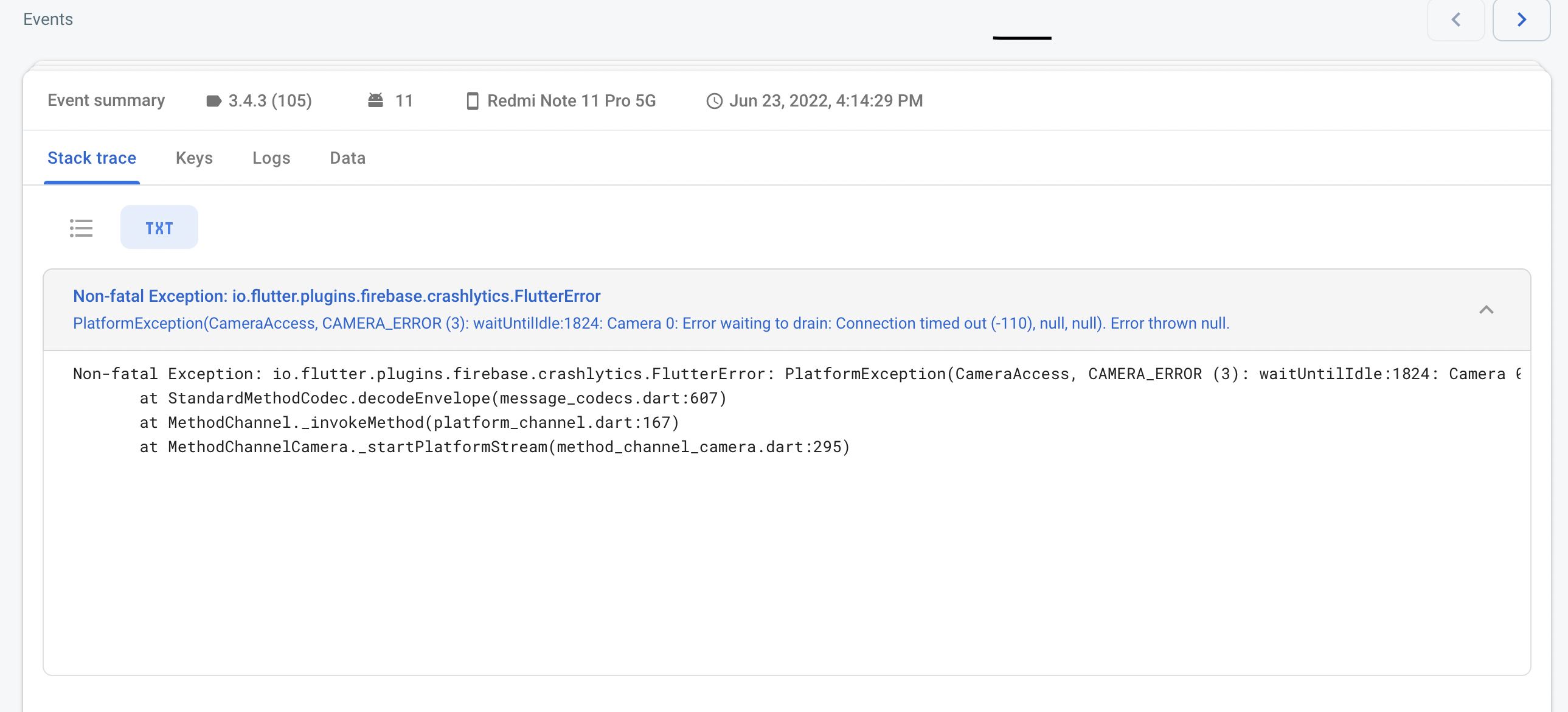 [camera] _startPlatformStream not working Xiaomi 11 pro 5g · Issue #106490 · flutter/flutter ...