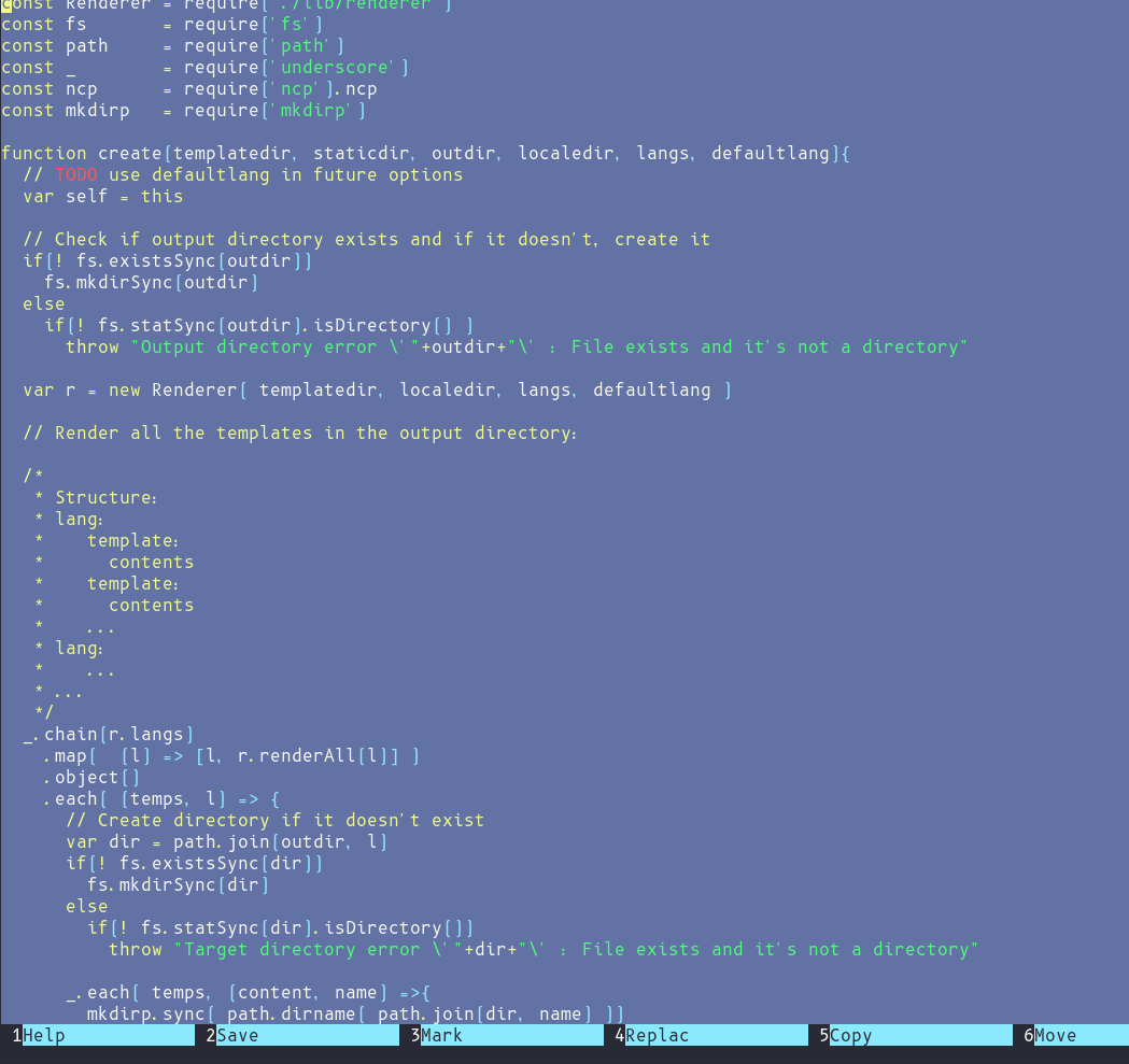 Bad colors in the text editor Midnight Commander (mcedit) and Midnight ...