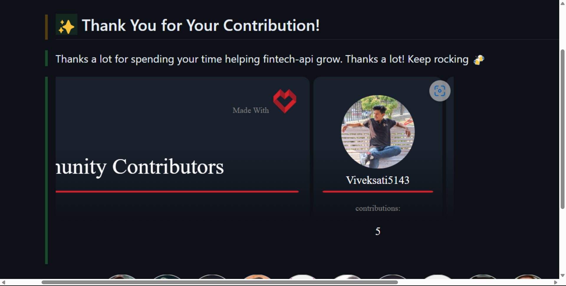 [Feature request]: Making the contributors section dynamic. · Issue #2825 · kunjgit/GameZone ...