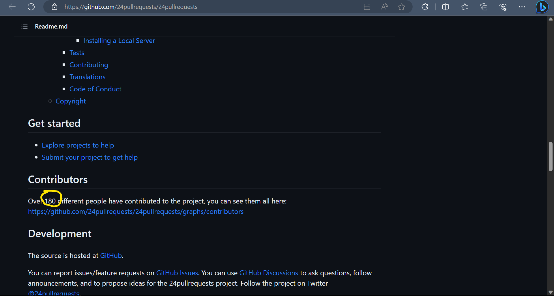 [DOC]: No. of contributors in Contributors section · Issue #4039 · 24pullrequests/24pullrequests ...