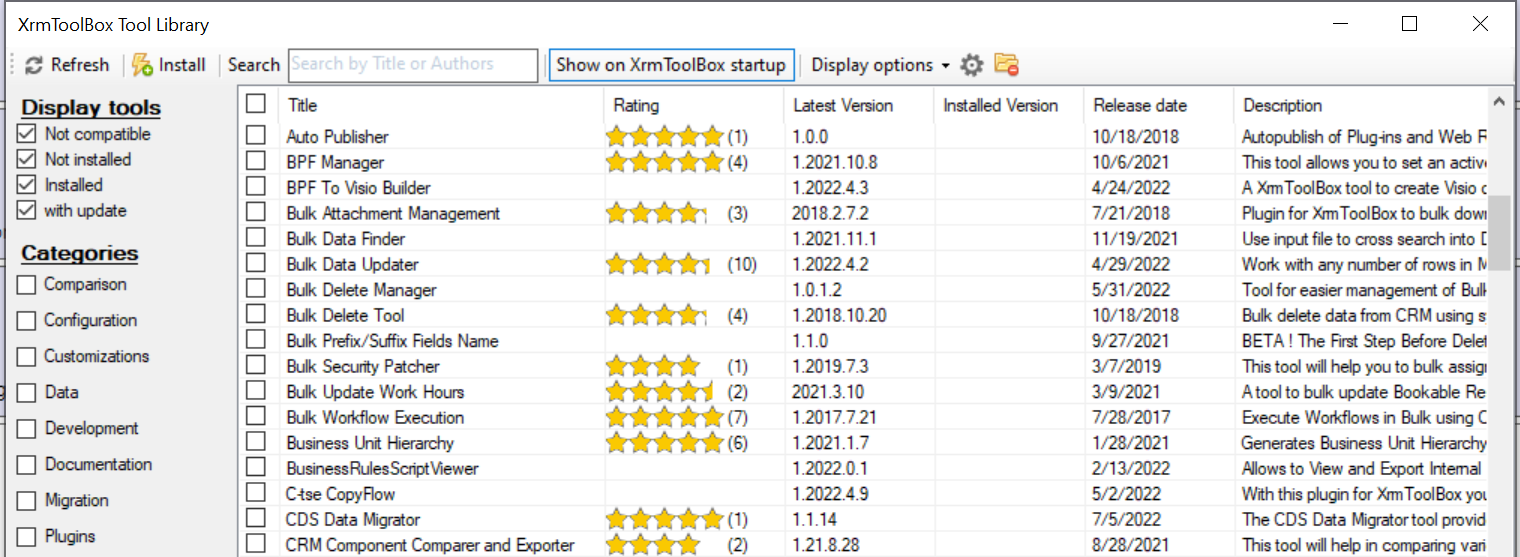 [BUG] · Issue #1160 · MscrmTools/XrmToolBox · GitHub