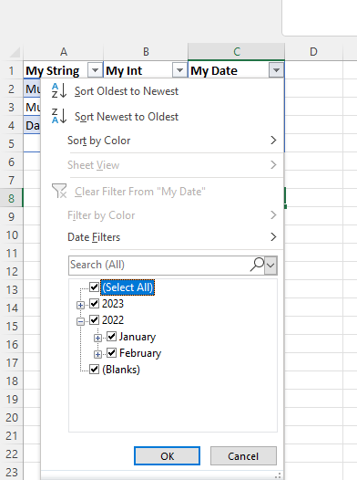 DataGrid Excel Style Column Filtering · Issue #4096 · MudBlazor/MudBlazor · GitHub
