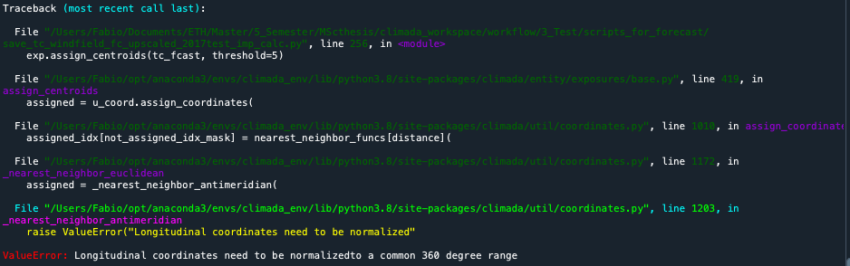 Longitudinal Coordinates Need To Be Normalized To A Common 360 Degree Range Error When A Tc 