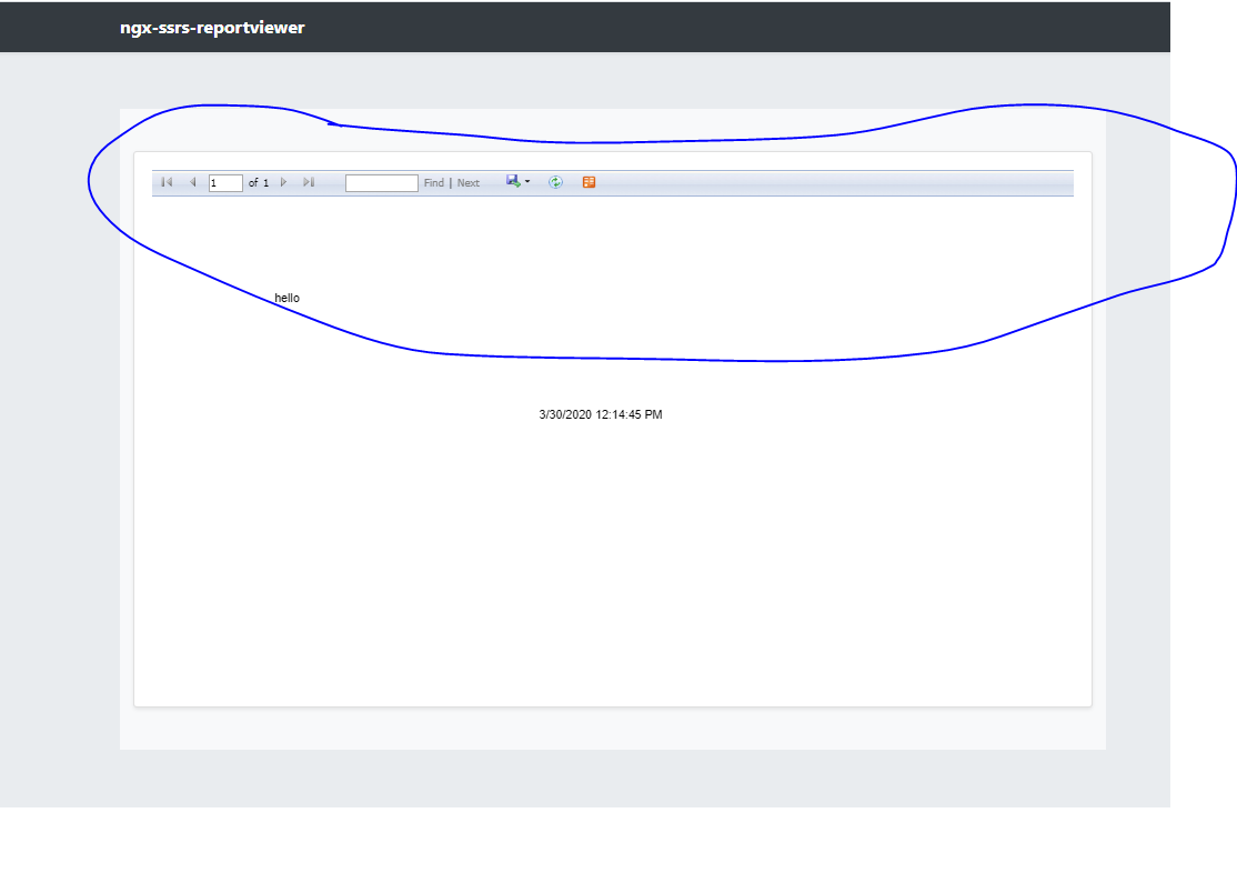 Toolbar Not Showing Same As You Have Mentioned In The Document · Issue 28 · Tycomo Ngx Ssrs