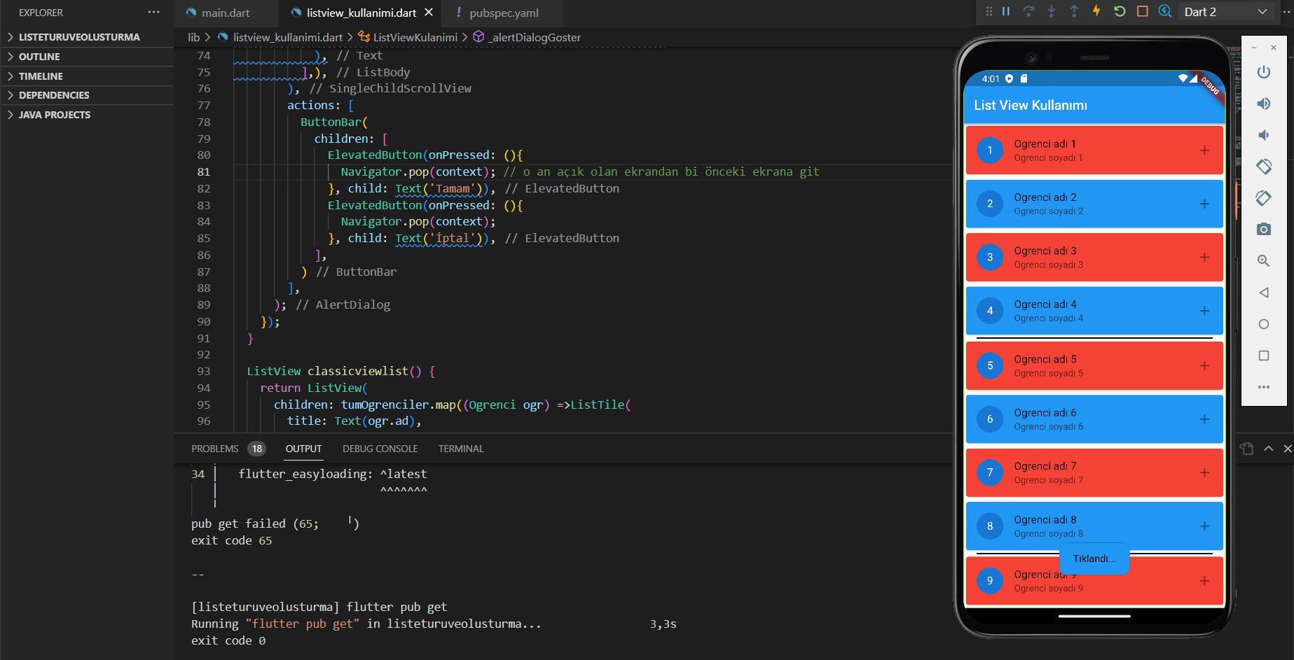 GitHub - KasimDogruyol/Flutter_StudentList: flutter project, where you can play up and down ...