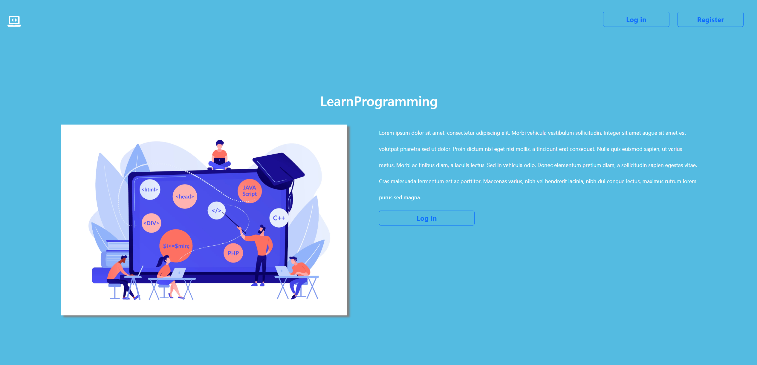 GitHub - Dylaixo/LearnProgramming-Frontend