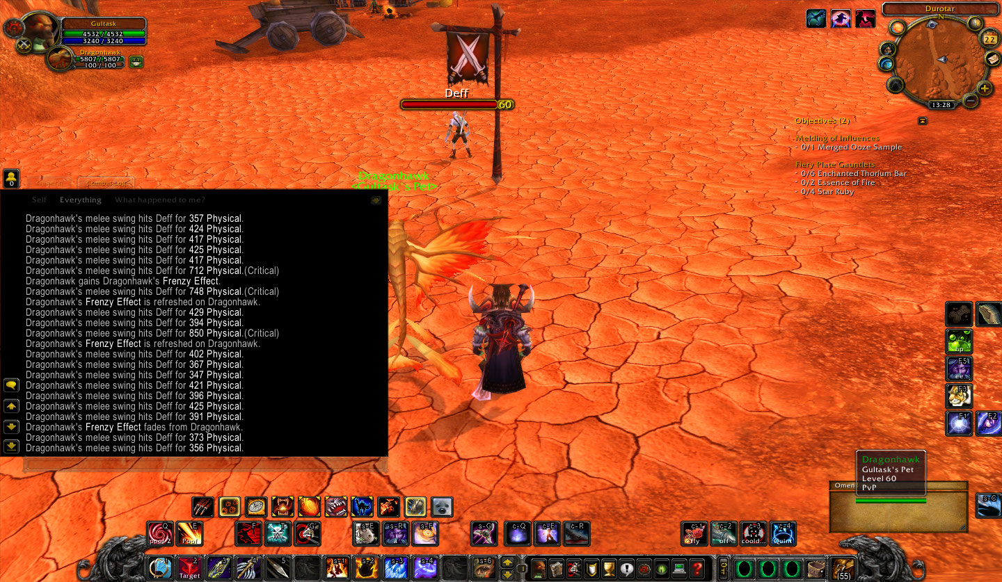 [Hunter] Pet - Cunning type - Cornered damage buff being active at all ...