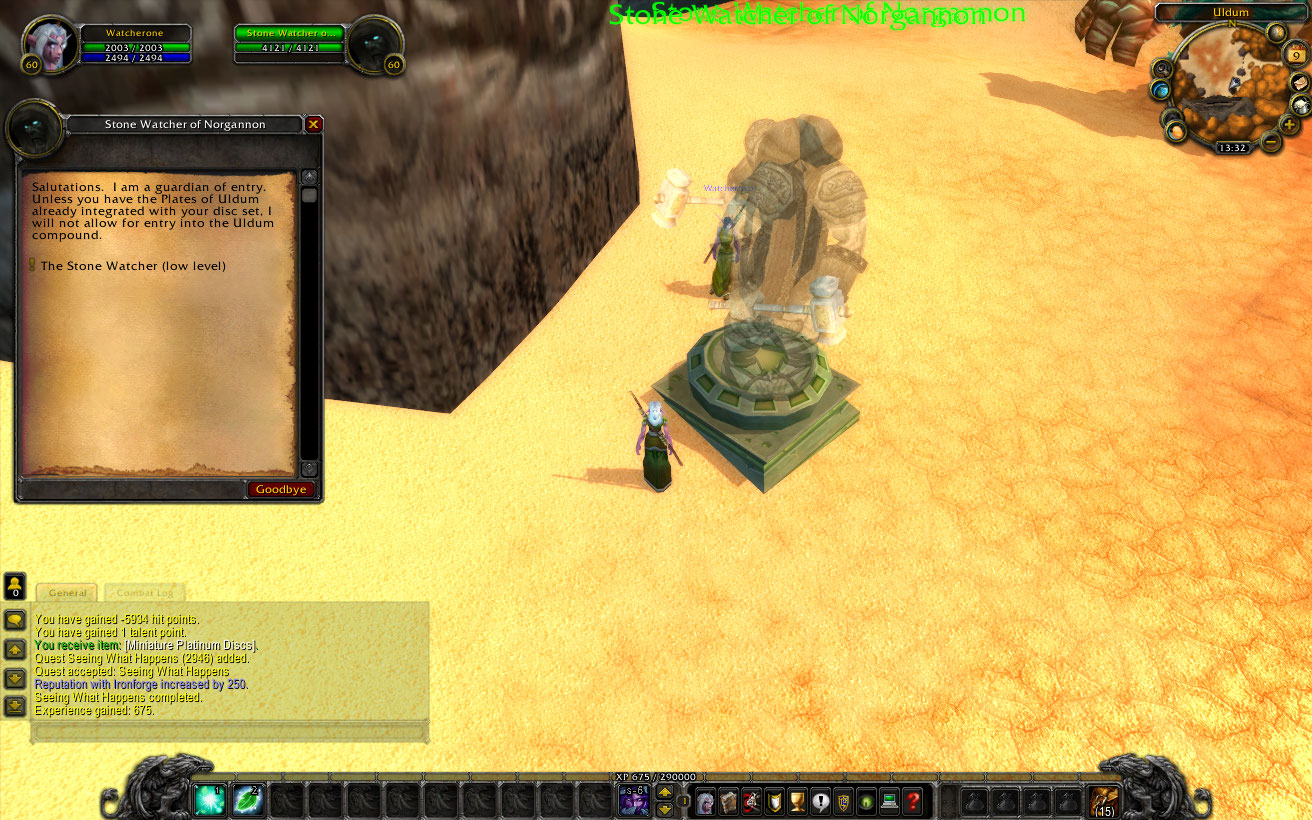 [Quest] Issues with The Stone Watcher (ID: 2954) · Issue #11700 ...