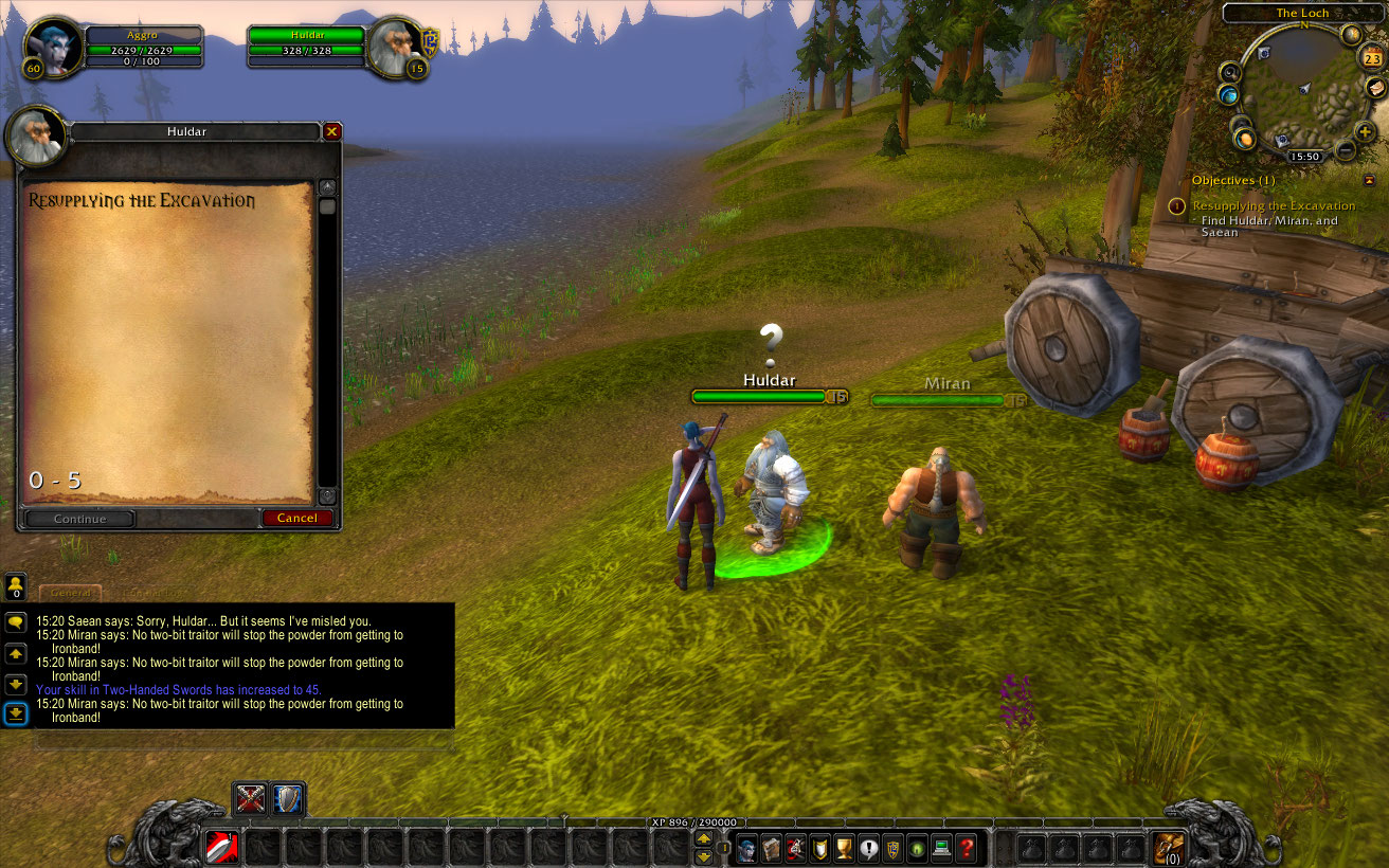 [Loch Modan] Quest: Resupplying the Excavation · Issue #11848 ...