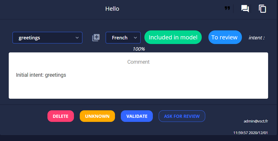 [STUDIO] Review sentence dark mode issue · Issue #1130 · theopenconversationkit/tock · GitHub