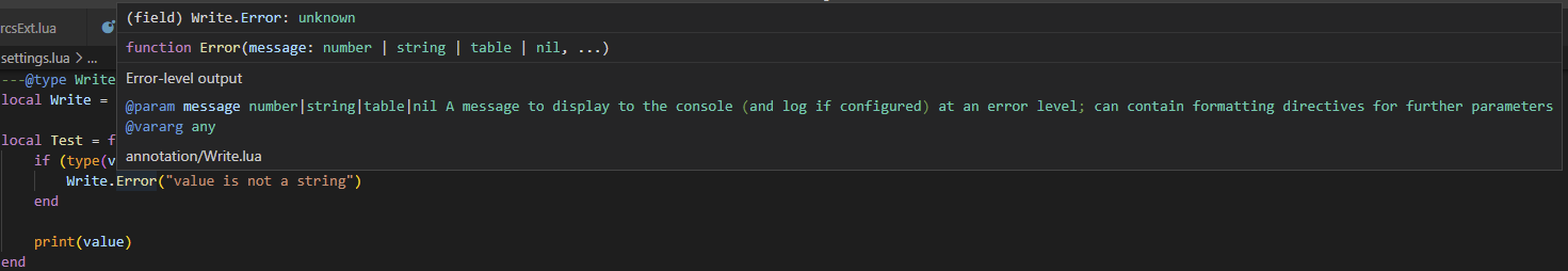 Not seeing function annotations from reference file · Issue #1200 · LuaLS/lua-language-server ...