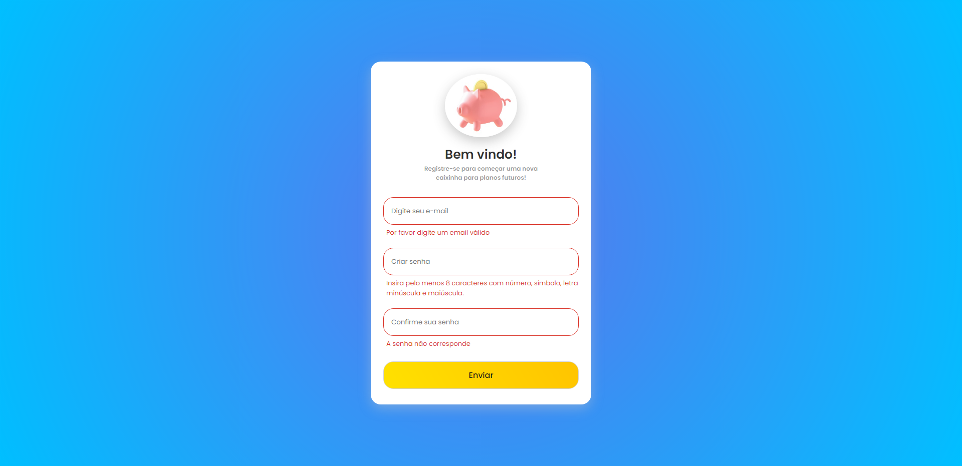 GitHub - eudirianaju/Form_CaixinhaOnline: Este é um projeto fictício de um site de registro para ...