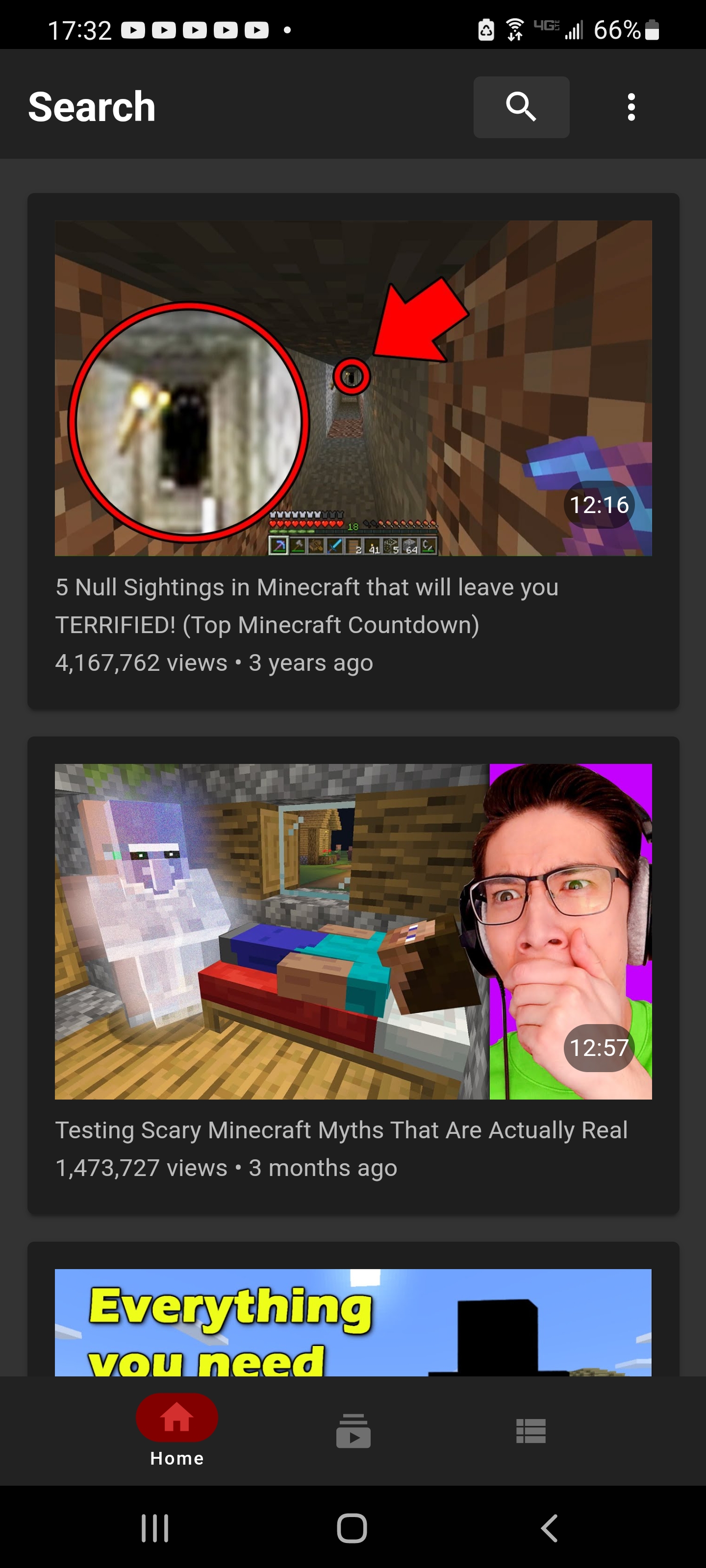 Searching for nothing brings up "null" in search results. · Issue #100 · VueTubeApp/VueTube · GitHub