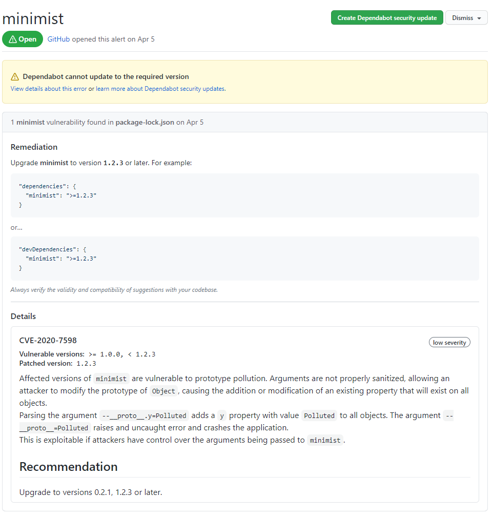 added minimist v1.2.0 by lucienbertin · Pull Request #412 · LuccaSA/ux-prisme · GitHub