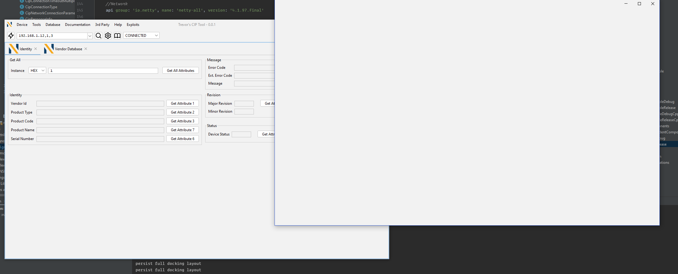 Exception: Dockable 'clx-licensed-connections-tool' should not return ...