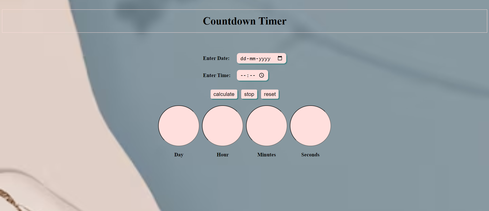 Count Down Timer Gssoc23 · Issue 2136 · Pranjay Poddardev Geeks
