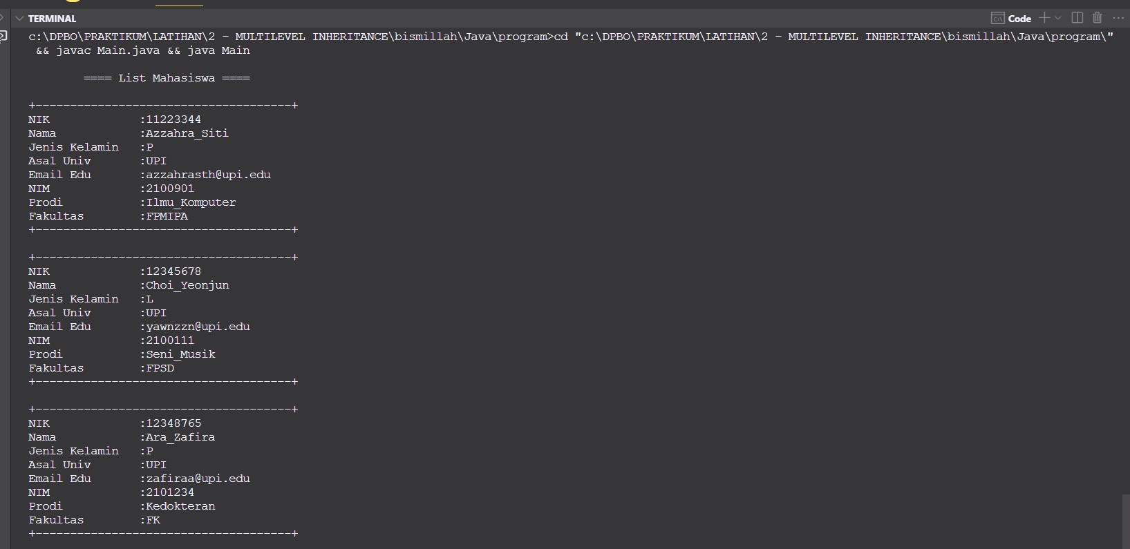 GitHub - Azzahrasth/LATIHAN2DPBO2023