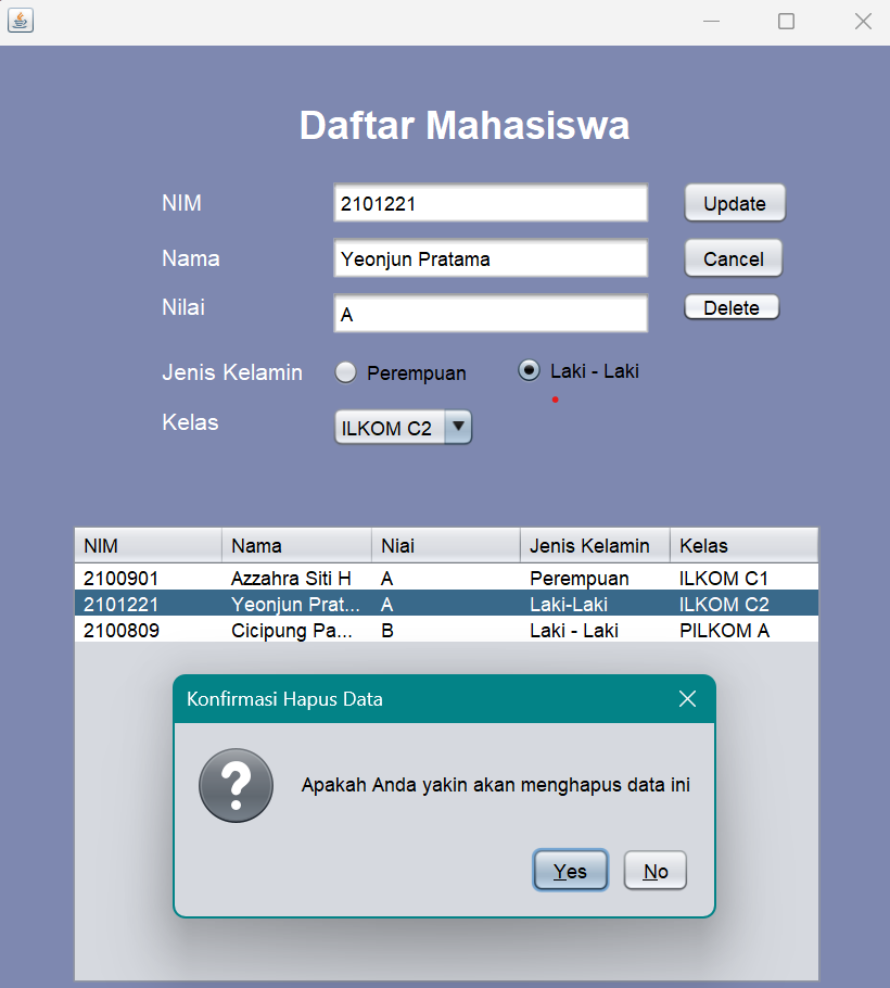 GitHub - Azzahrasth/LATIHAN5DPBO2023
