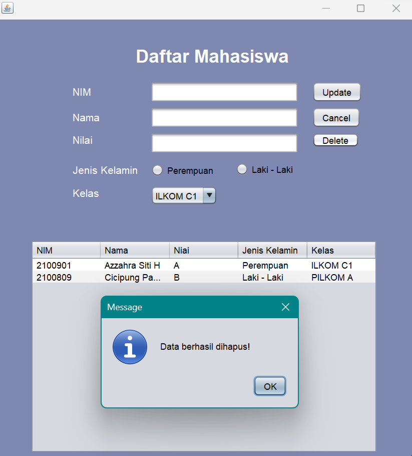 GitHub - Azzahrasth/LATIHAN5DPBO2023