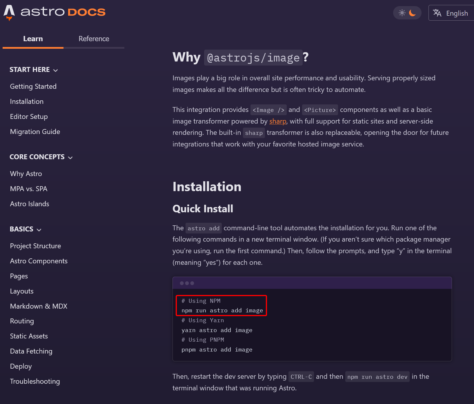 Adding Integrations Via Npm · Issue 1468 · Withastrodocs · Github 