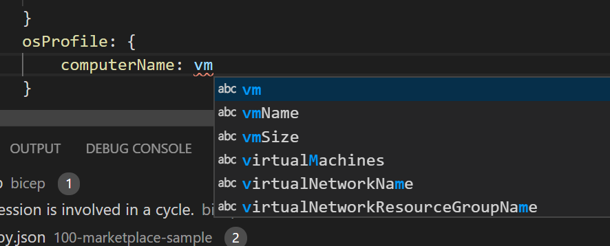autocomplete list should offer some hints as to the nature of the ...