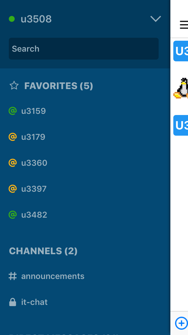 RocketChat+ mobile app displays Active Directory "sAMAccountName" rather than "name", unlike ...