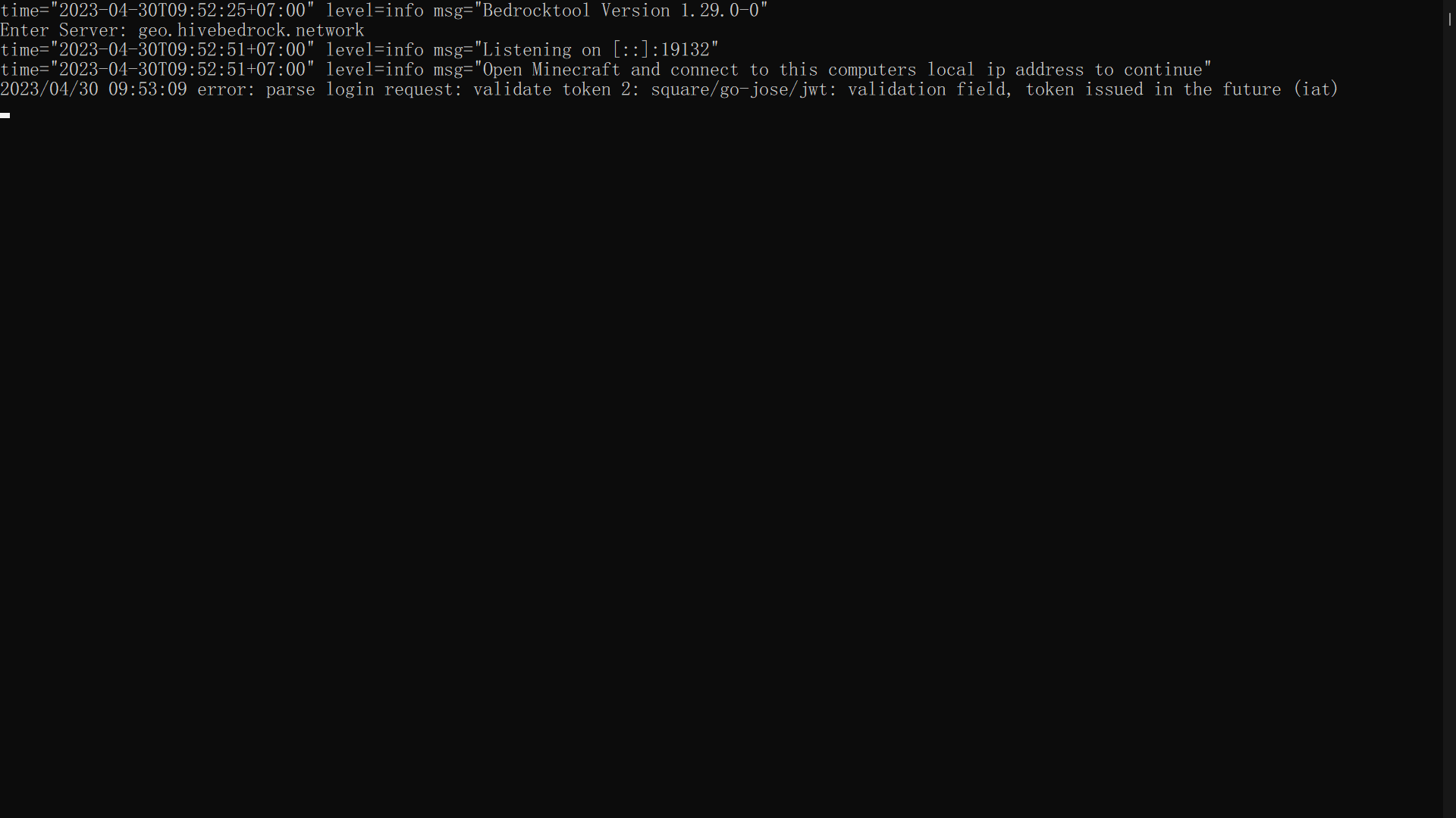 Jwt Token Error · Issue 70 · Bedrock Toolbedrocktool · Github 3320