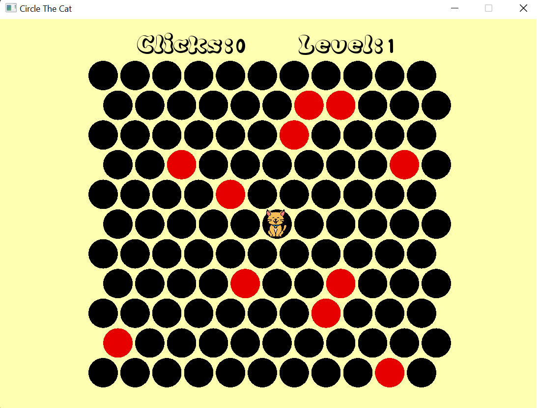 GitHub - Liron-Almog/Circle-The-Cat: Circle The Cat Game