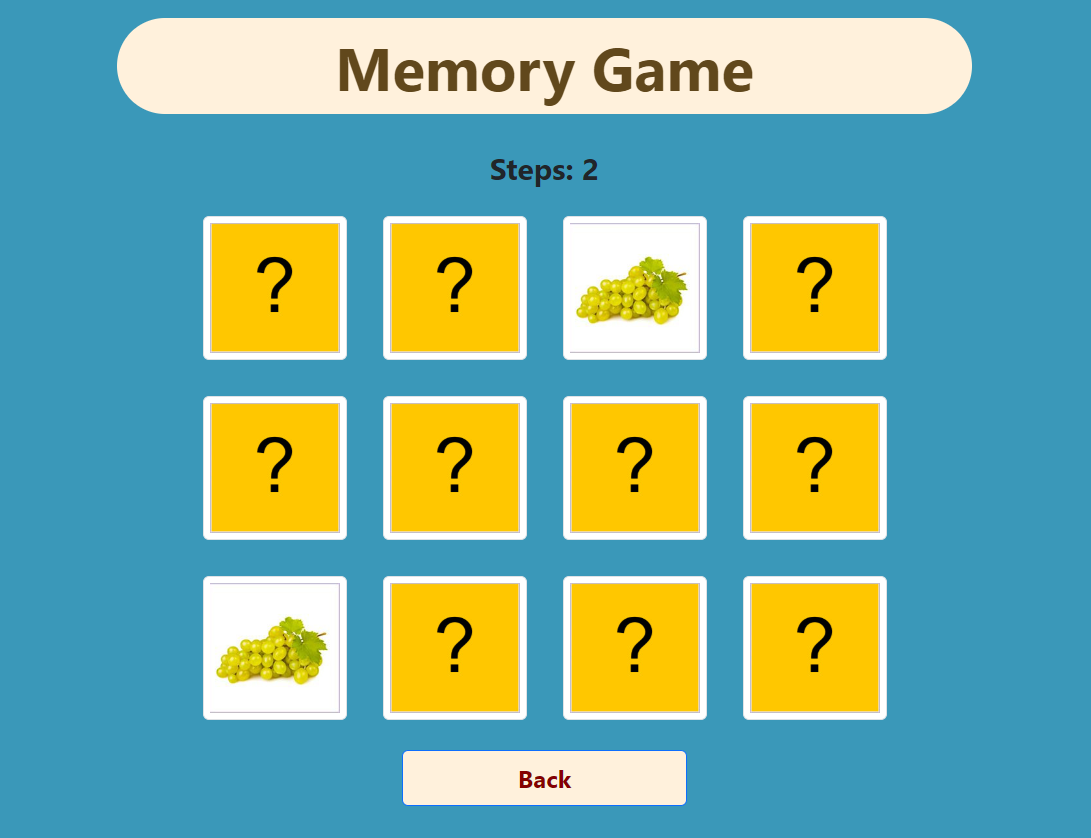 GitHub - Liron-Almog/Memory-Game