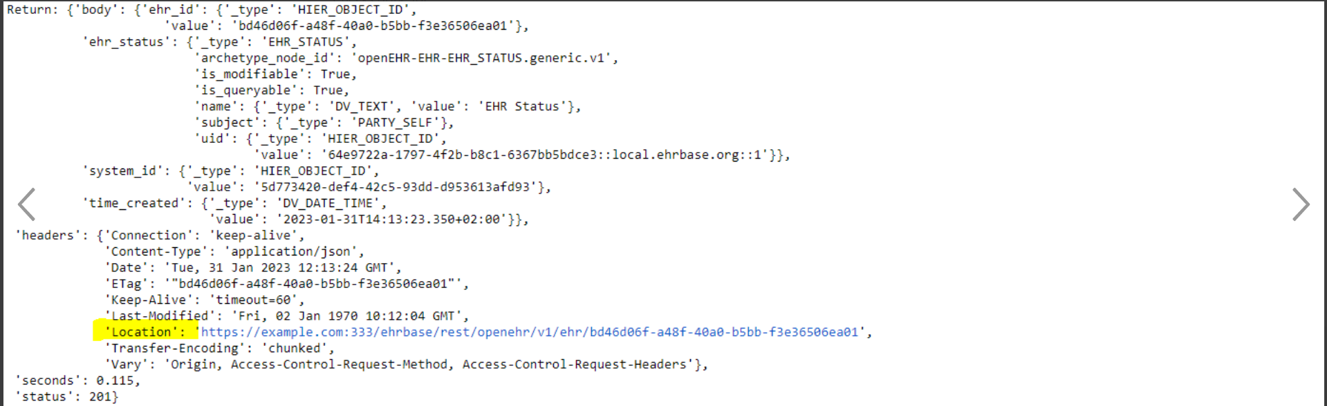 Location header in response has incorrect uri · Issue #933 · ehrbase/ehrbase · GitHub