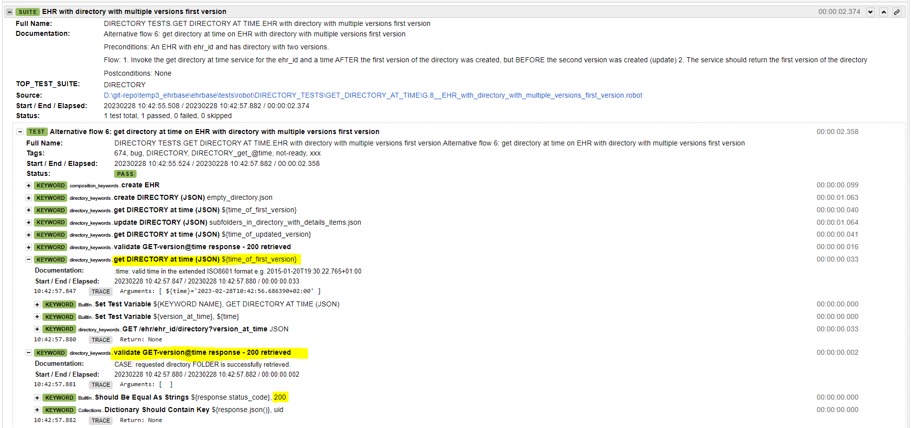 PUT /ehr/ehr_id/directory overrides timestamp of initially created folder · Issue #674 · ehrbase ...
