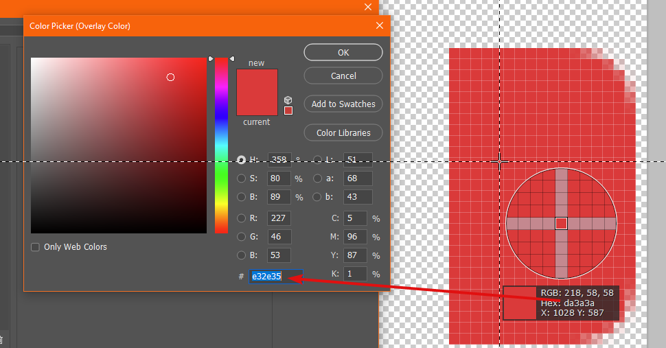 On Screen Colour Picker Values Dont Match Original Colour In Photoshop · Issue 6748 · Sharex