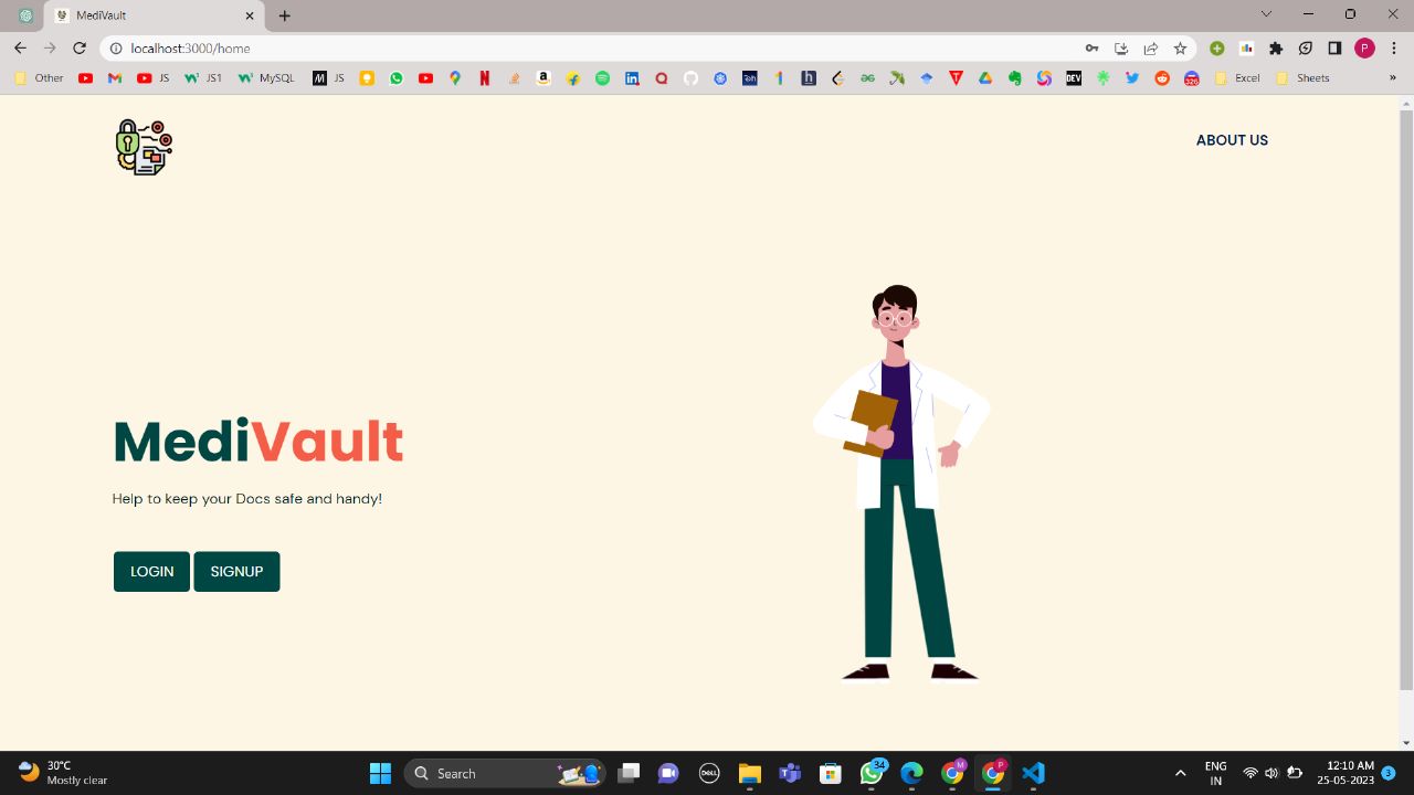 GitHub - Bhavesh29patil/MediVault
