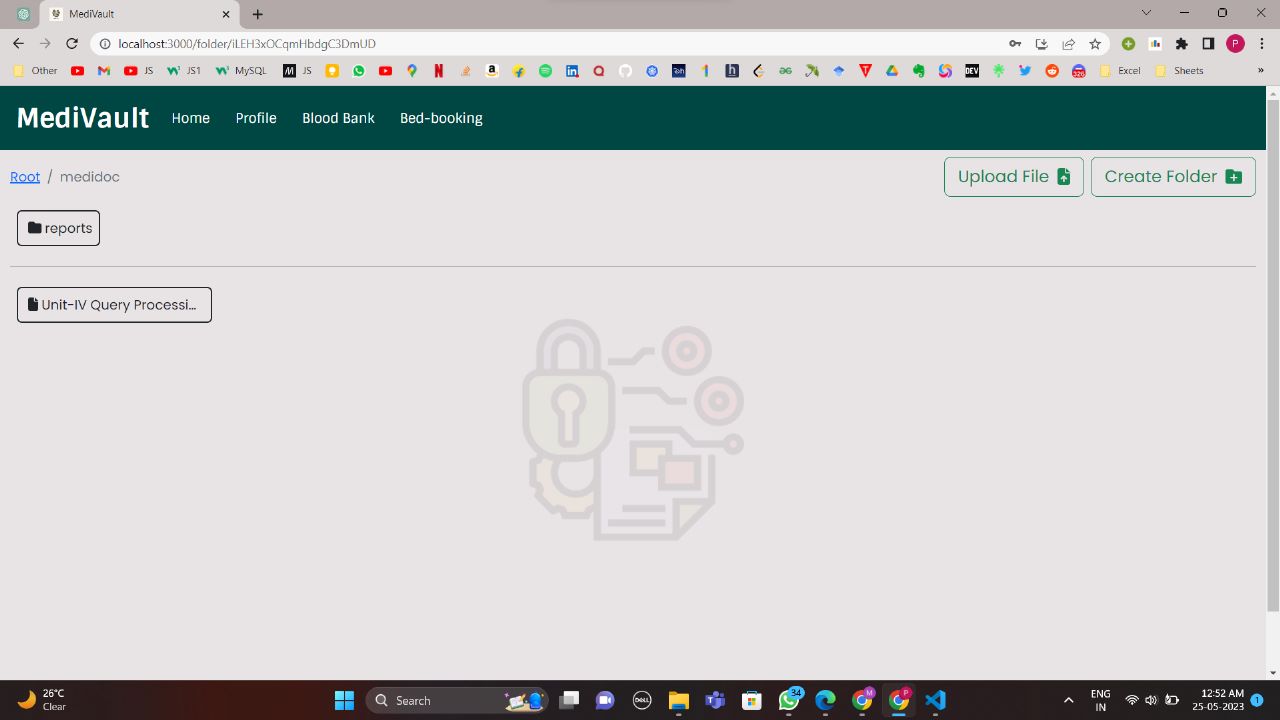 GitHub - Bhavesh29patil/MediVault