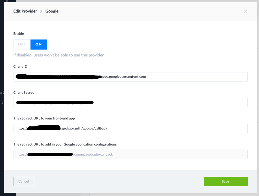 Provider Based Login Bad Request Error With Sqliteconstraint · Issue 12022 · Strapistrapi