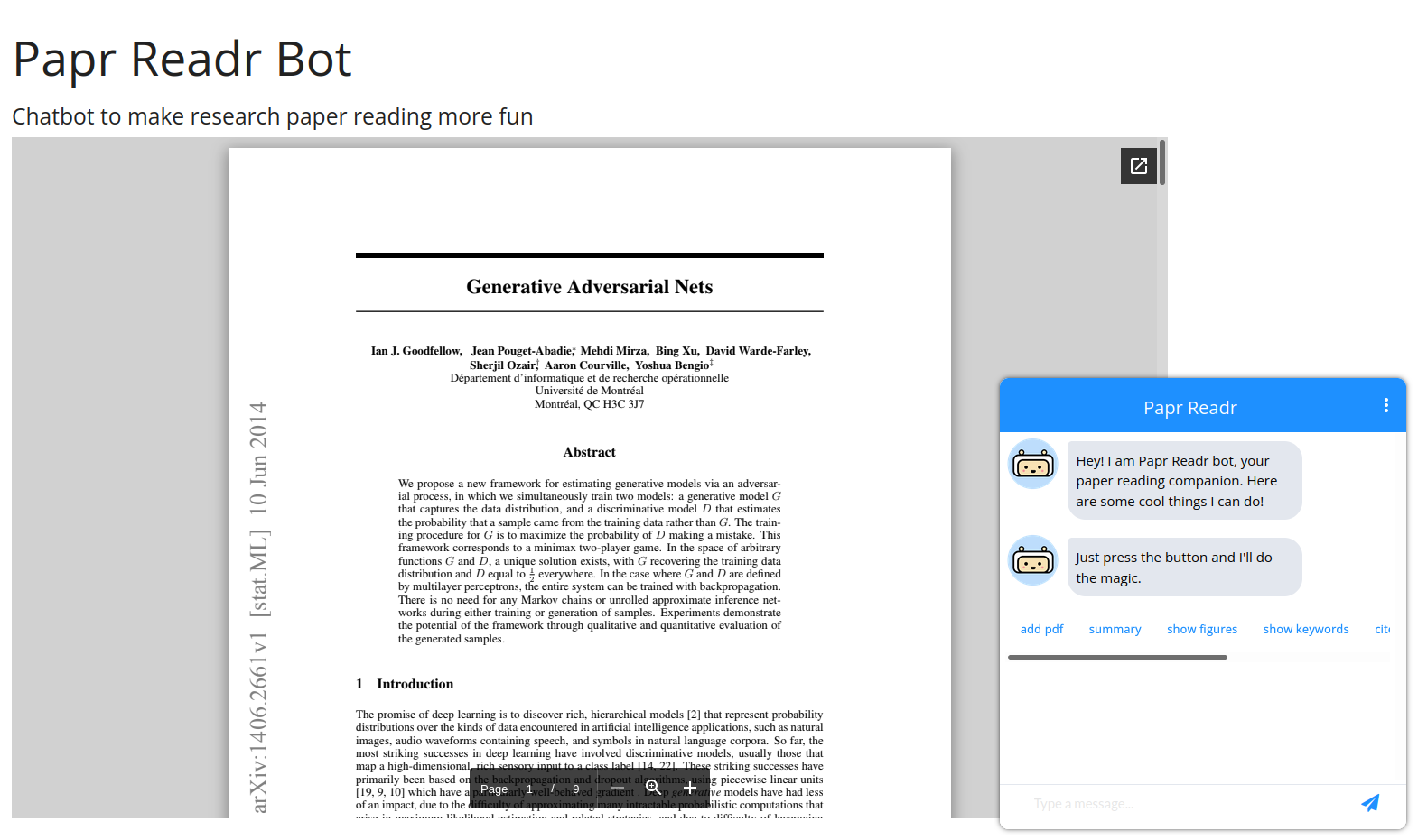 GitHub - michellefxl/papreadr: Papr Readr Bot
