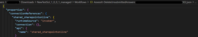 [ALM Accelerator] Export Solution to Git Pipeline not saving SP connection reference in flow ...