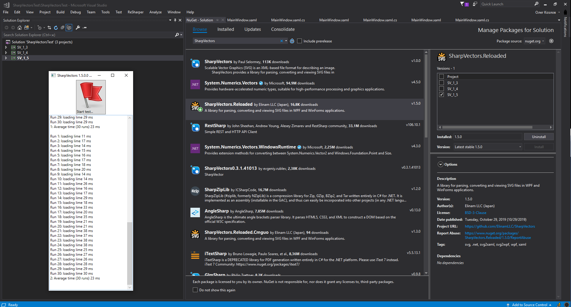 Sharpvectors Huge Performance Downgrade In 14 Version Wpf Svg To Dwawinggroup Conversion 