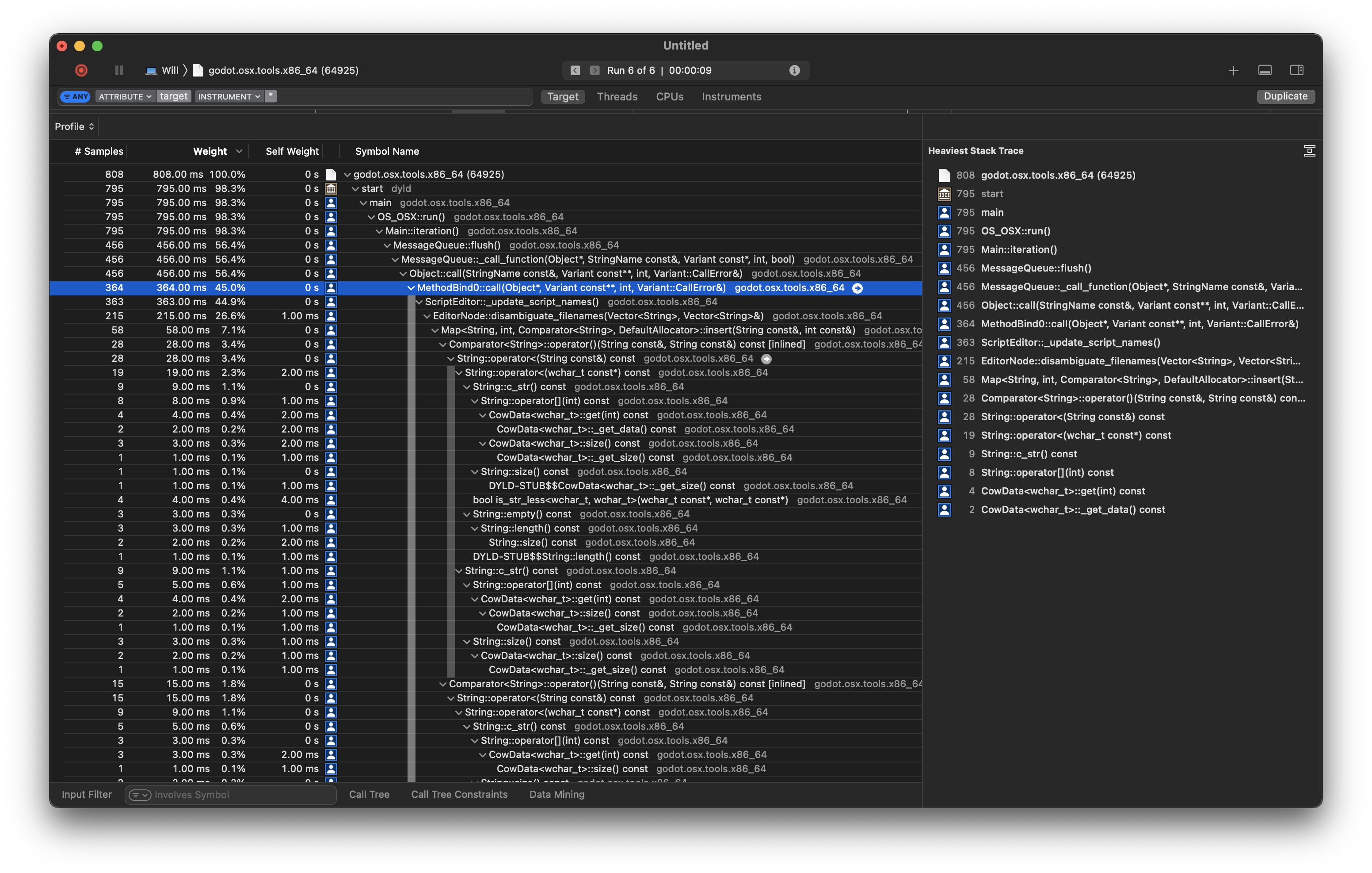 Main Scene Spamming ` Update Script Names` · Issue 59281 · Godotengine Godot · Github