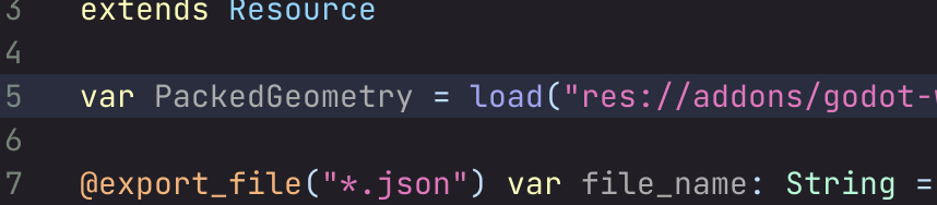 When a file has syntax errors and is preloaded, the project gives strange errors from the editor ...